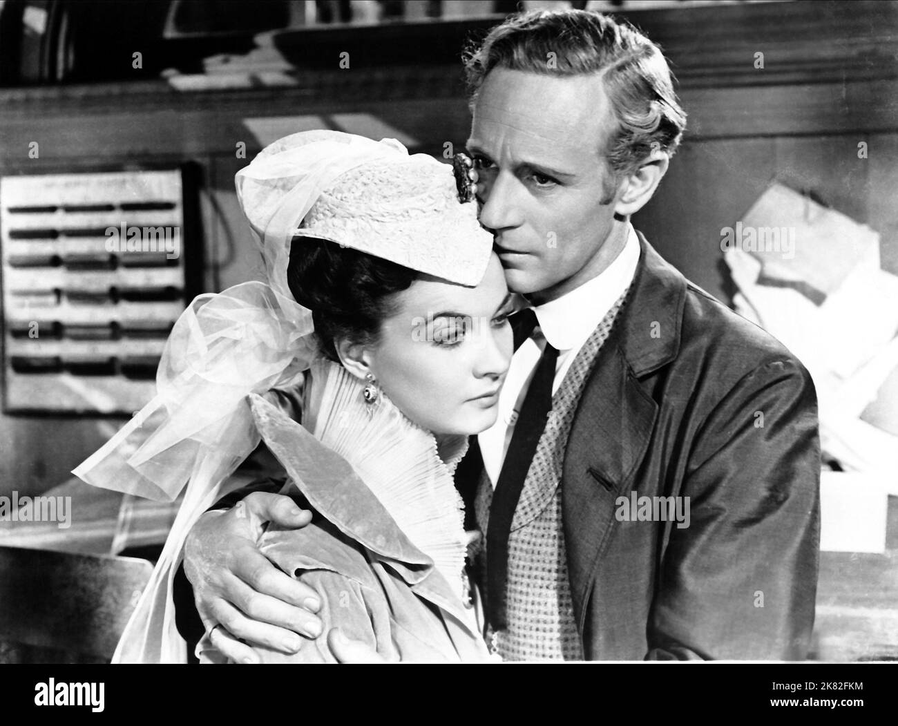 Vivien Leigh & Leslie Howard Film Gone With The Wind (USA 1939 ...