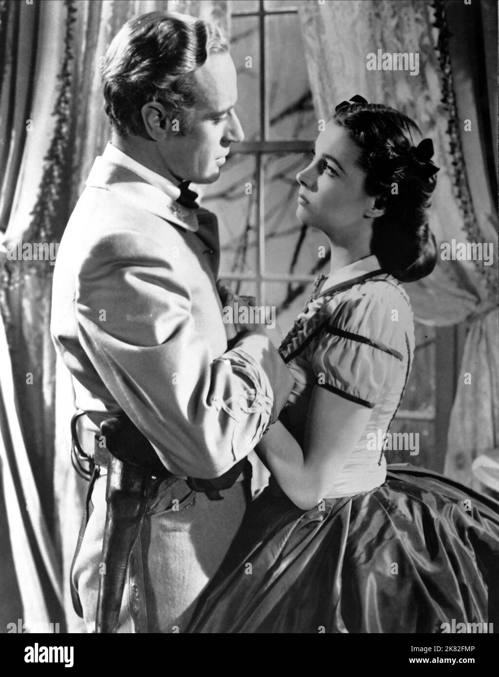 Leslie Howard & Vivien Leigh Film Gone With The Wind (USA 1939) Characters: Ashley Wilkes ...