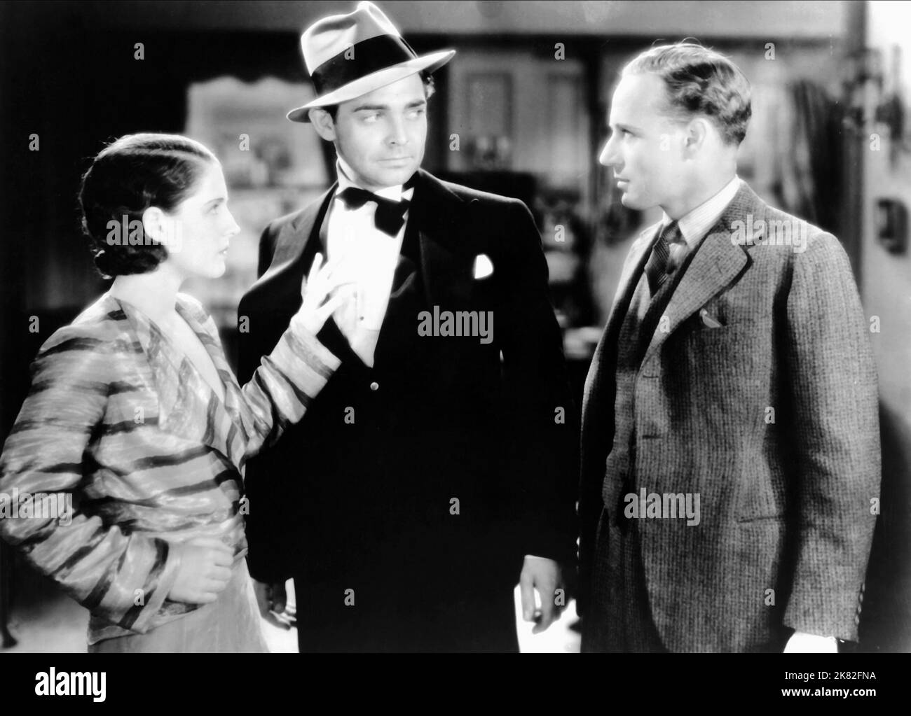 Norma Shearer, Clark Gable & Leslie Howard Film A Free Soul (USA 1931 ...