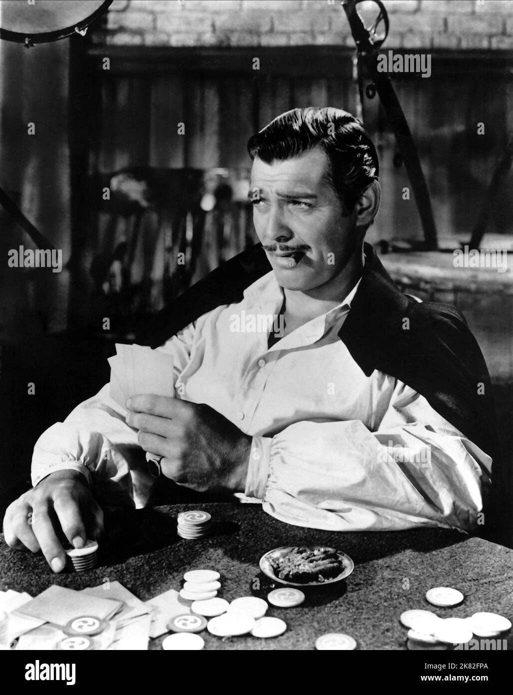Clark Gable Film Gone With The Wind (USA 1939) Characters: Rhett Butler ...