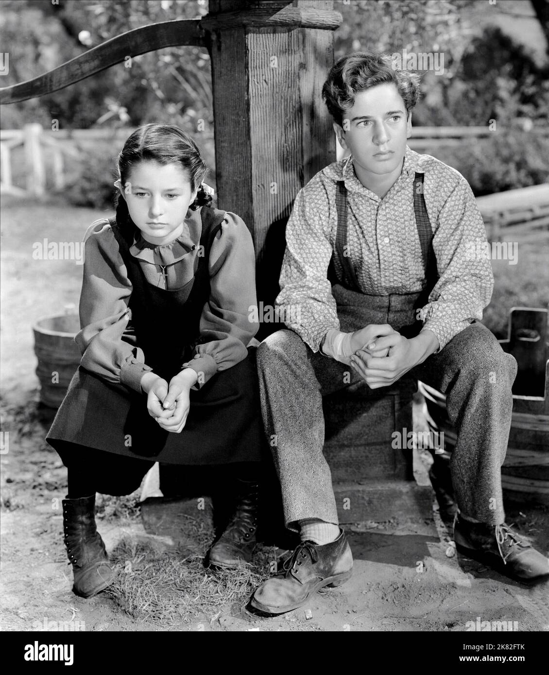 Virginia Weidler & Gene Reynolds Film: Bad Little Angel (USA 1939 ...