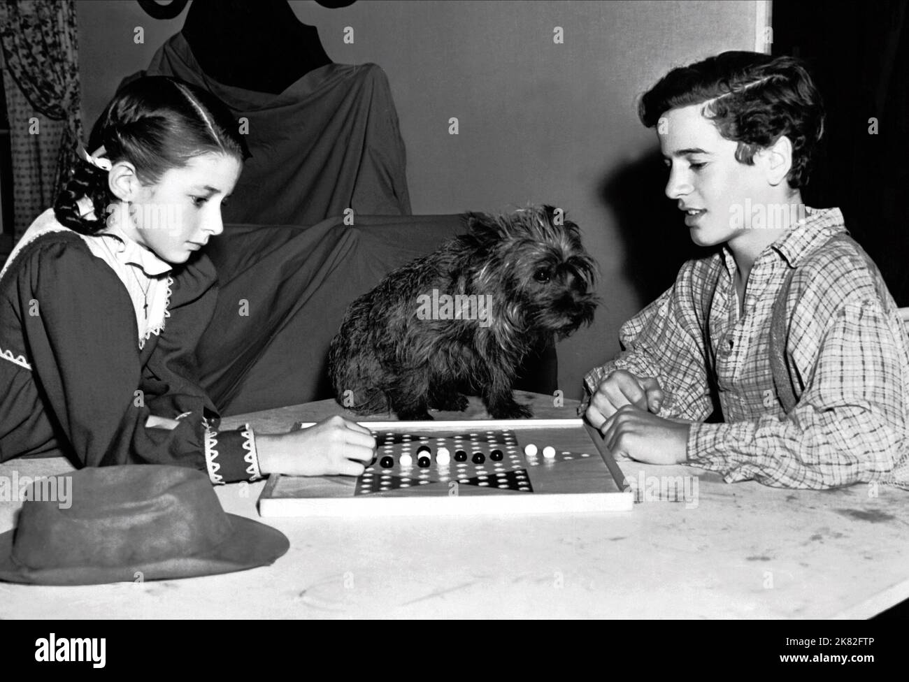 Virginia Weidler, Toto & Gene Reynolds Film: Bad Little Angel (USA 1939 ...