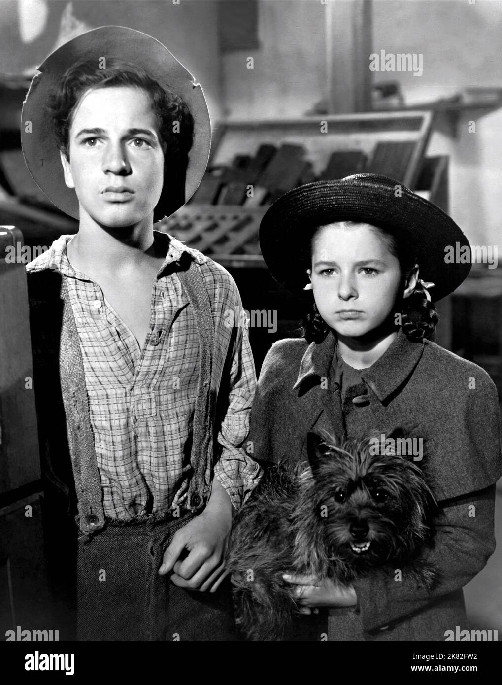 Gene Reynolds & Virginia Weidler Film: Bad Little Angel (USA 1939 ...