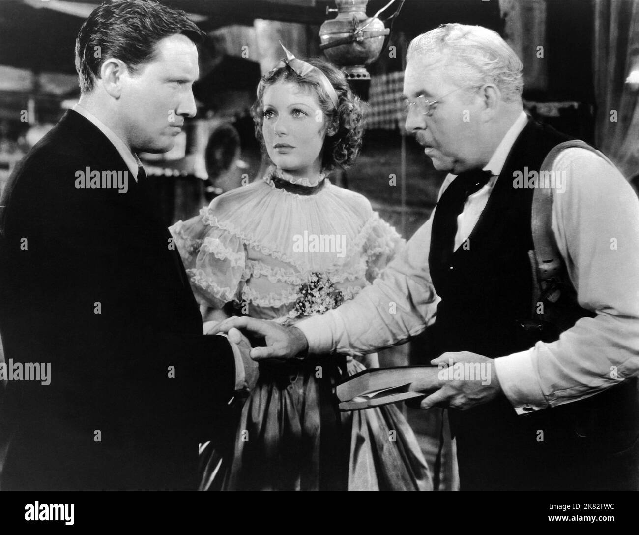 Spencer Tracy, Loretta Young & Walter Connolly Film Man'S Castle (USA ...