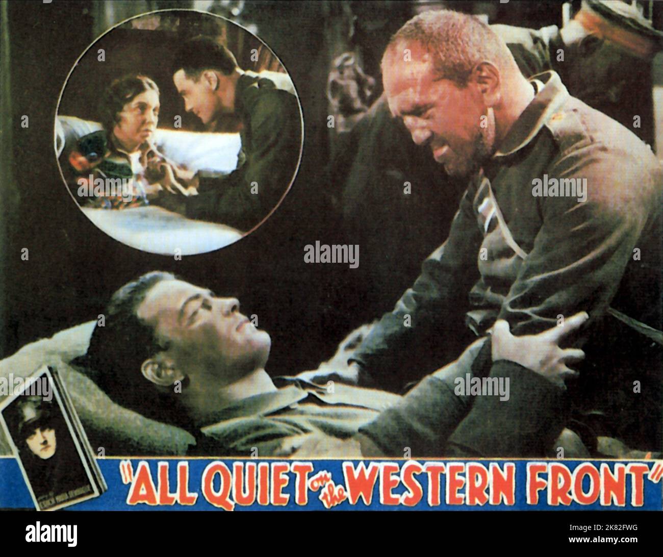 Lew Ayres & Louis Wolheim Film: All Quiet On The Western Front (USA ...