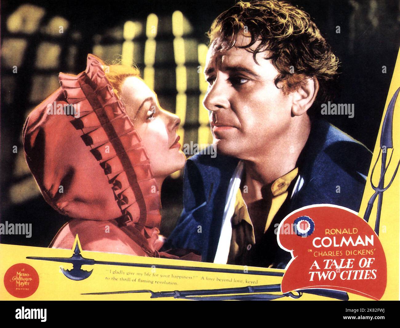 Elizabeth Allan & Ronald Colman Film: A Tale Of Two Cities (USA 1935 ...