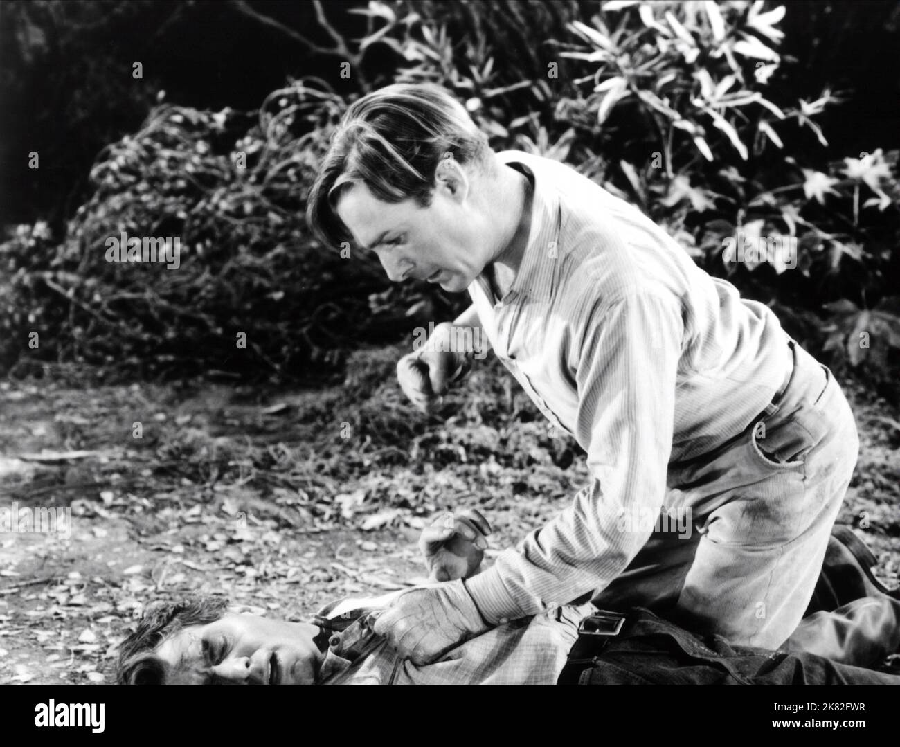 Randolph Scott & Robert Barrat Film: Village Tale (USA 1935) Characters: T.N. 'Slaughter ...