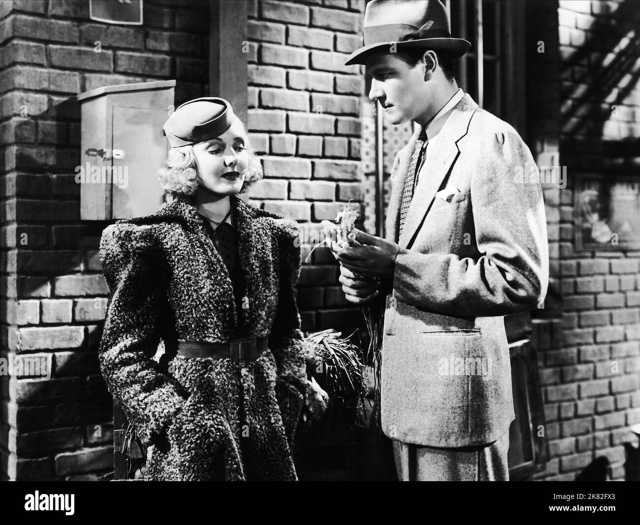 Jean Arthur & Joel Mccrea Film Adventure In Manhattan (USA 1936 ...