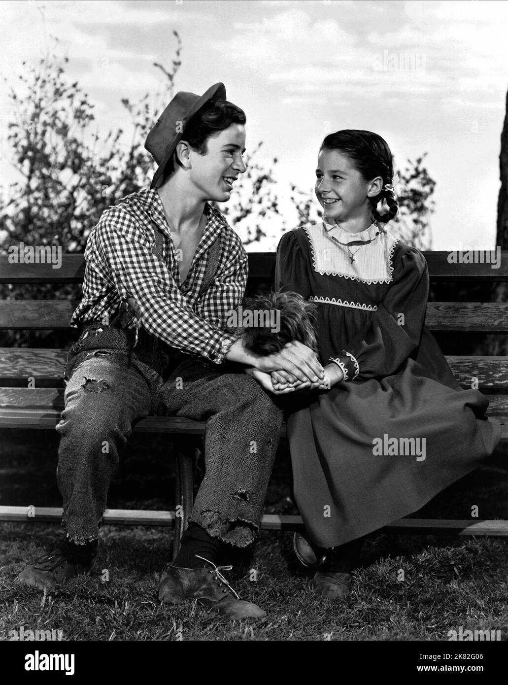 Gene Reynolds & Virginia Weidler Film: Bad Little Angel (USA 1939 ...