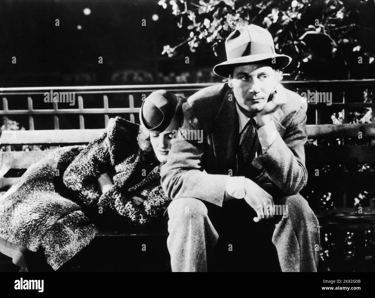 Jean Arthur & Joel Mccrea Film Adventure In Manhattan (USA 1936 ...