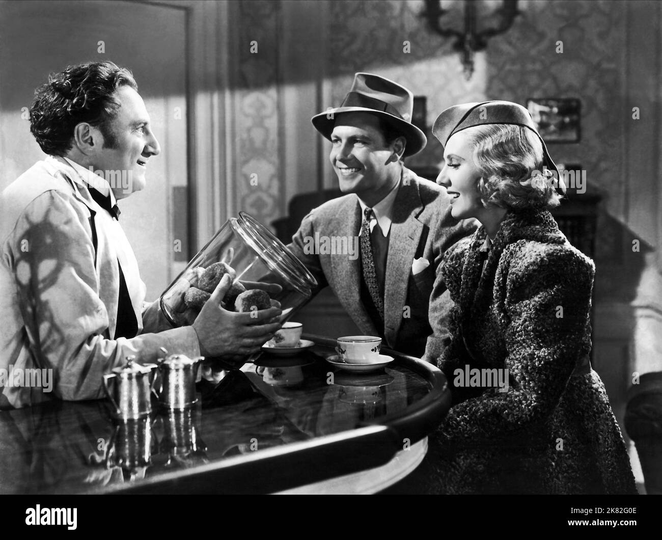 Joel Mccrea & Jean Arthur Film Adventure In Manhattan (USA 1936 ...