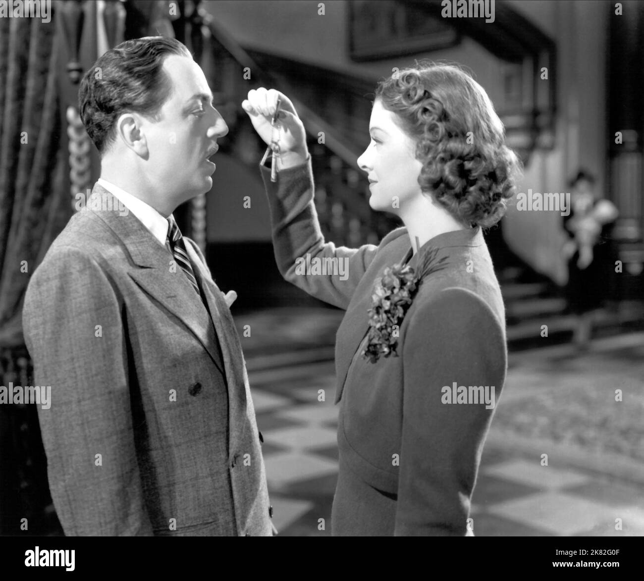 William Powell & Myrna Loy Film Another Thin Man (USA 1939) Characters: Nick Charles, Nora ...