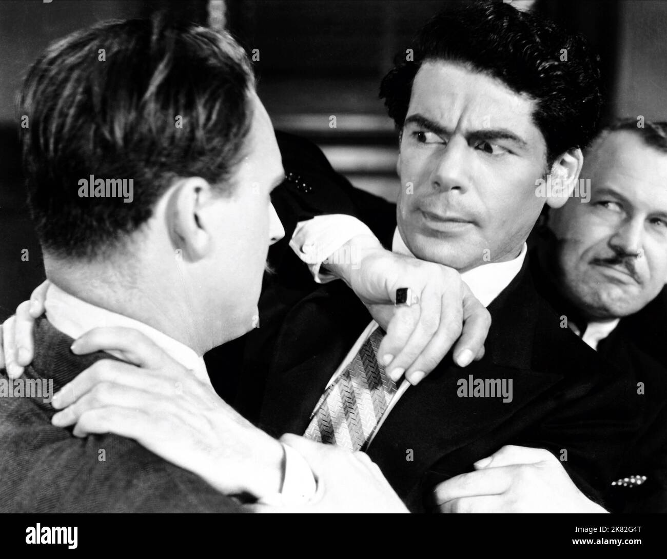 Paul Muni Film Bordertown (USA 1935) Characters: Johnny Ramirez ...