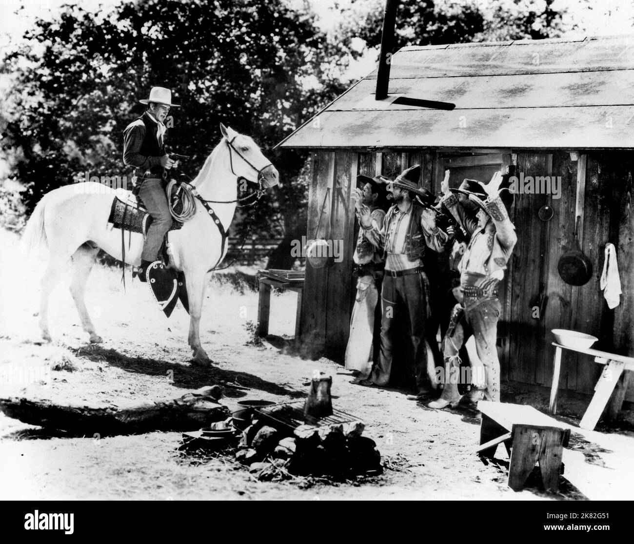 John Wayne Film The Big Stampede (USA 1932) Characters: John Steele ...