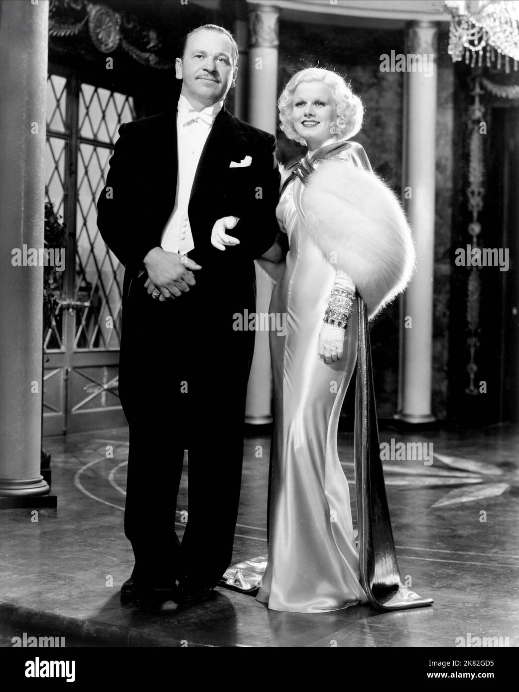 Wallace Beery & Jean Harlow Film Dinner At Eight (USA 1933) Characters ...