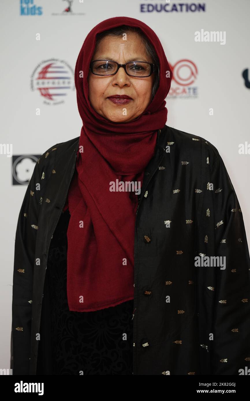The Baroness Uddin attending the UK premiere of Confetti at BAFTA in ...
