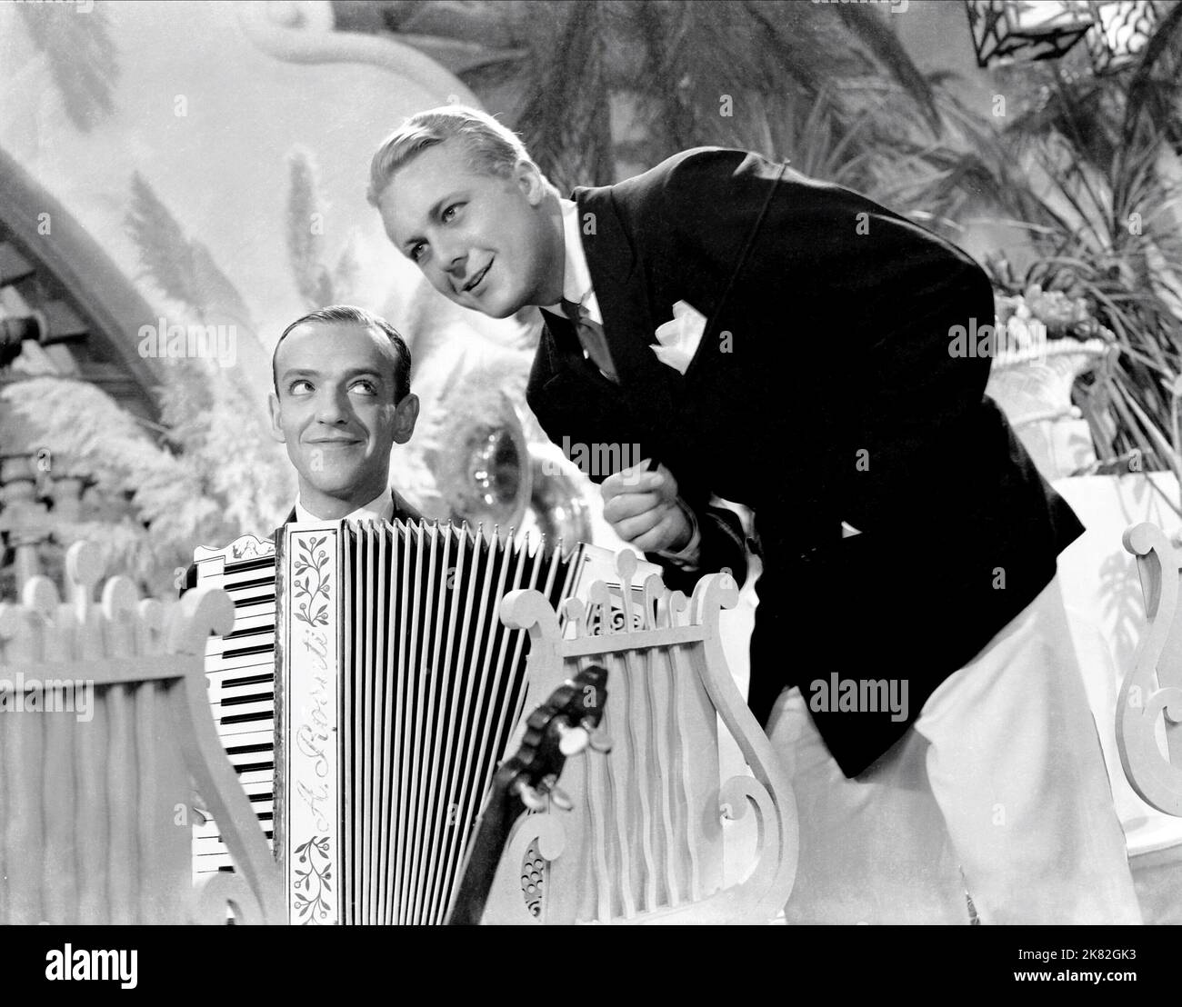 Fred Astaire & Gene Raymond Film Flying Down To Rio (USA 1933 ...