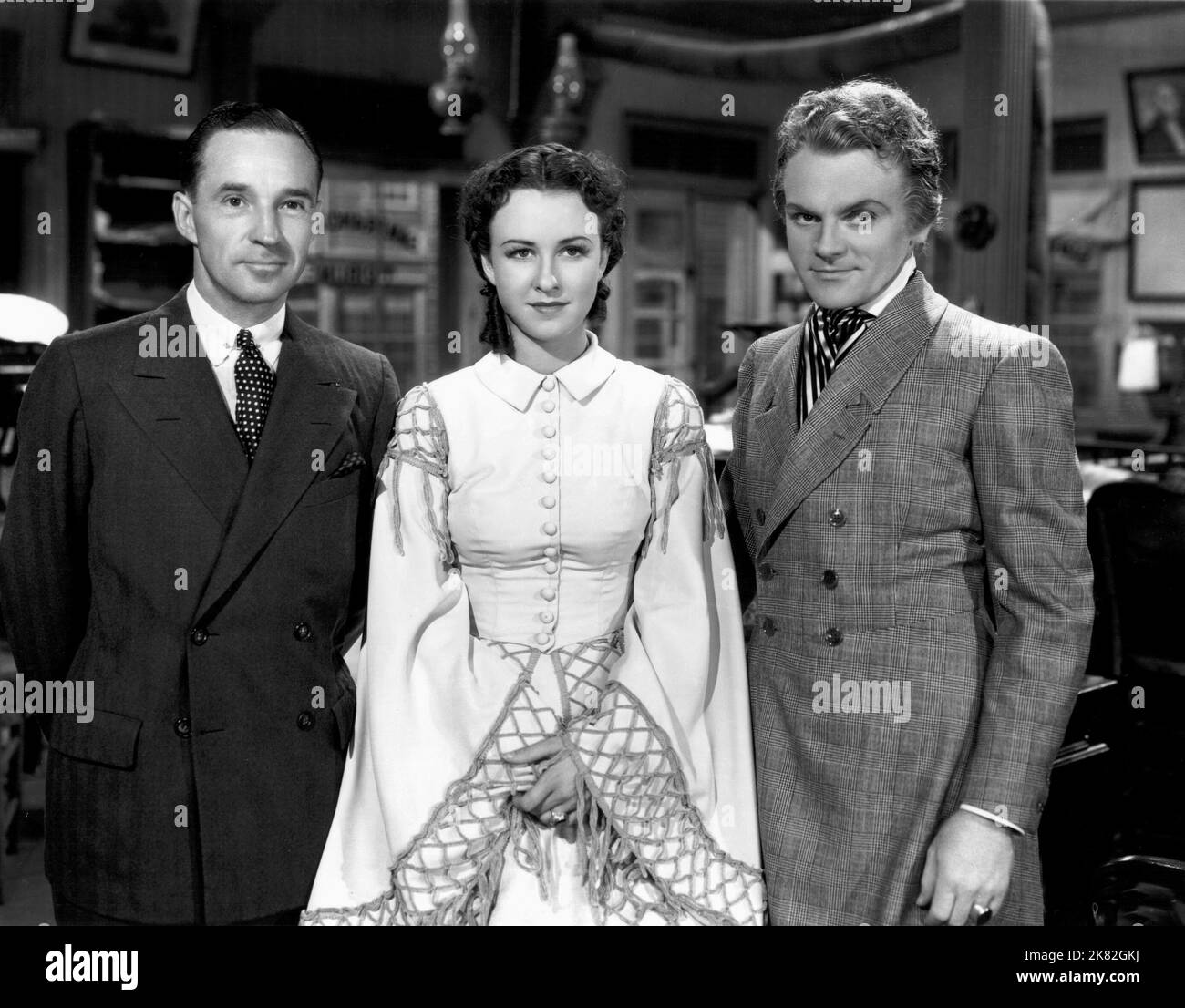 Ricardo Cortez, Margaret Lindsay & James Cagney Film: Frisco Kid (USA ...