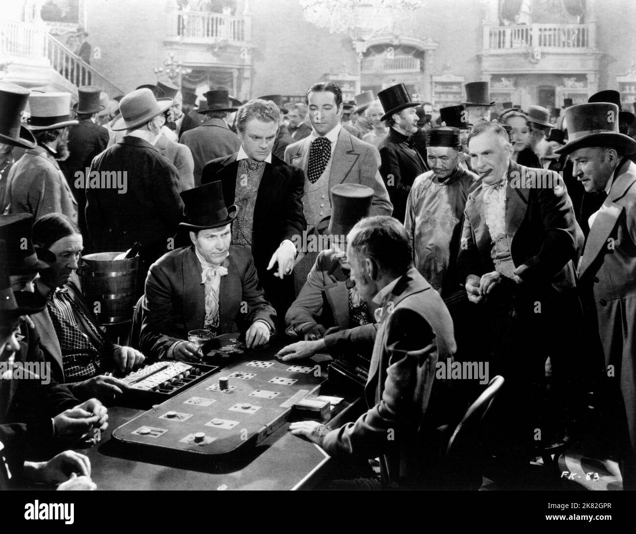 James Cagney & Ricardo Cortez Film: Frisco Kid (USA 1935) Characters ...