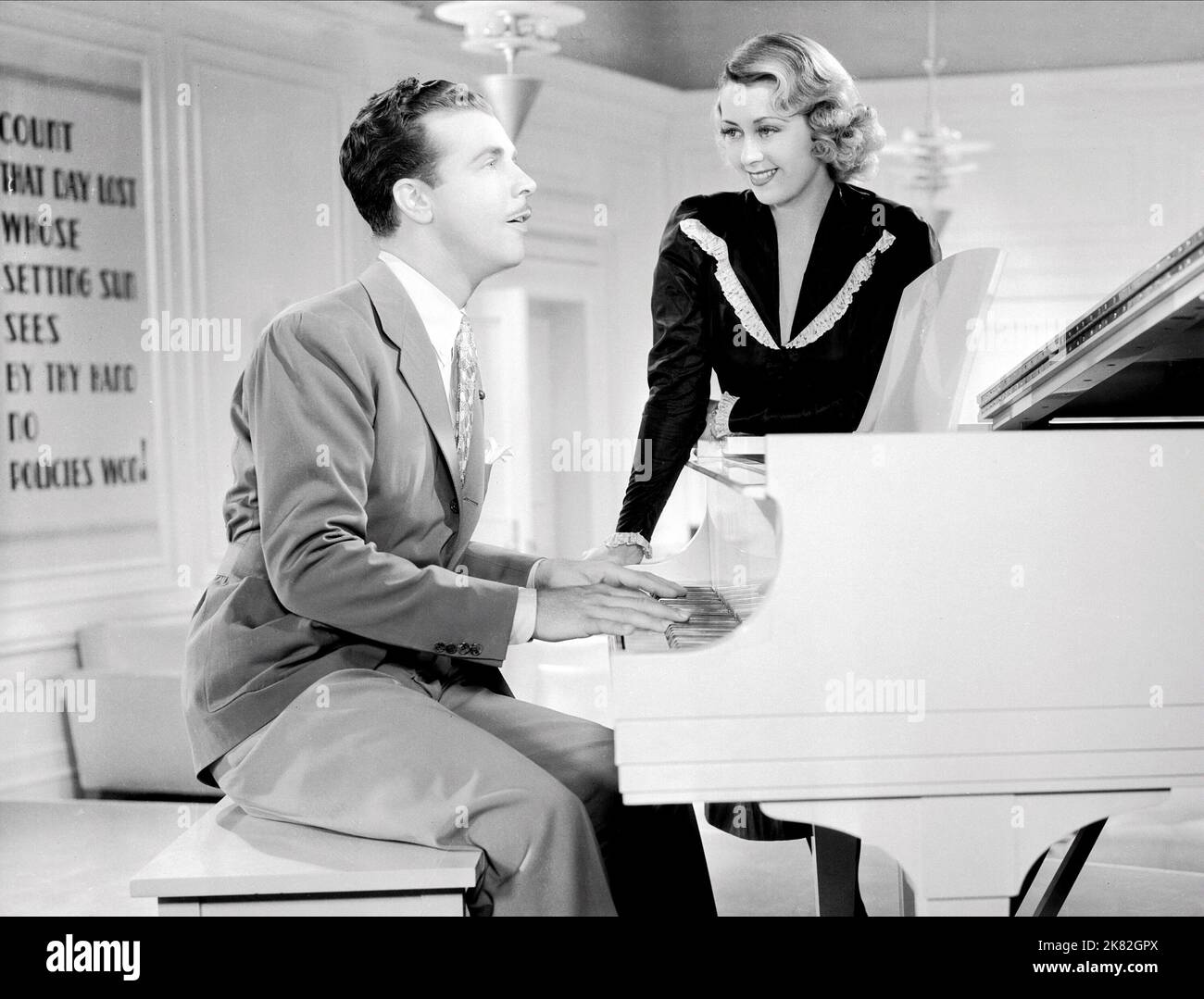 Dick Powell & Joan Blondell Film: Gold Diggers Of 1937 (1936 ...