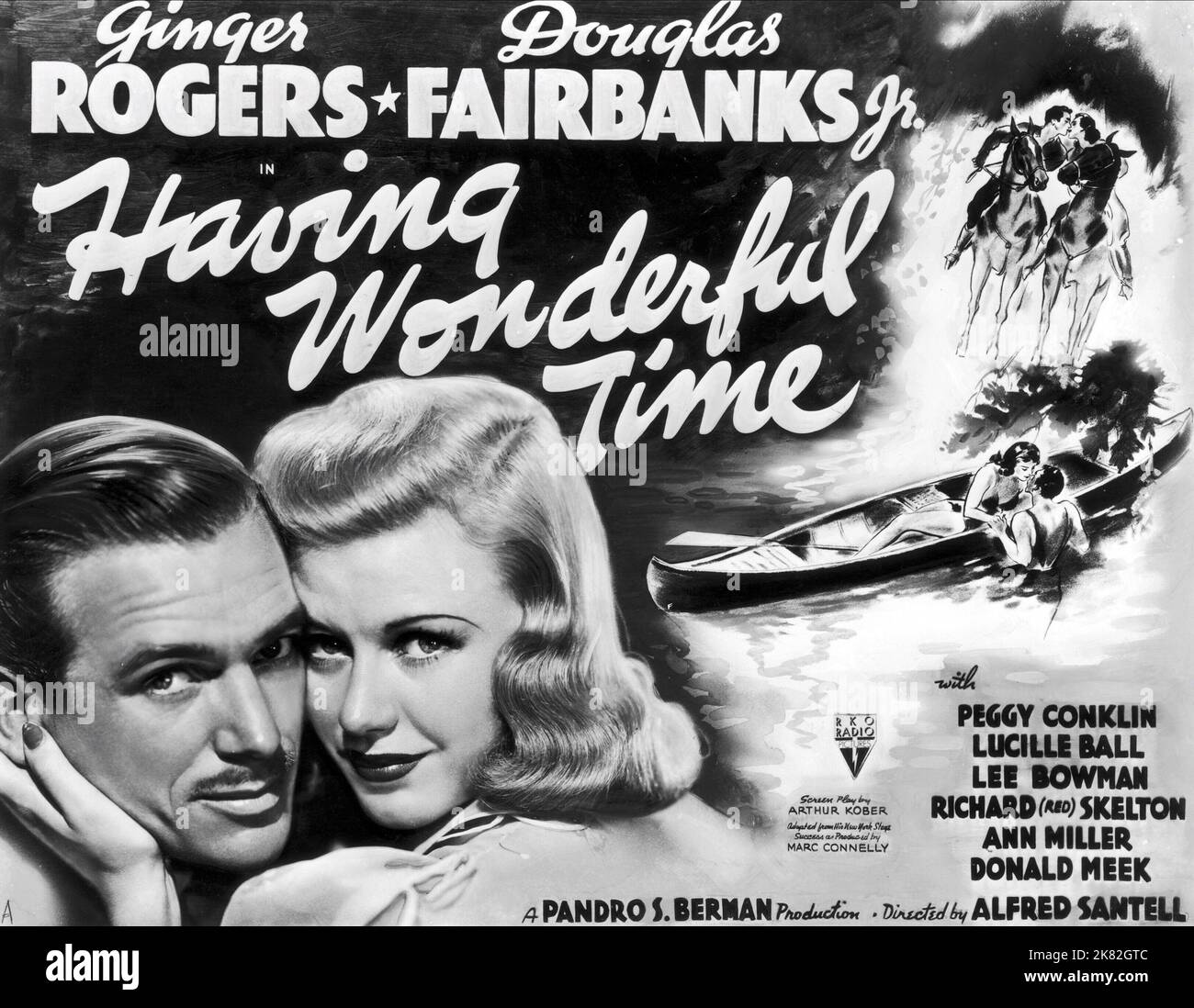 Movie Poster Film Having Wonderful Time (1932) Director: Alfred Santell ...