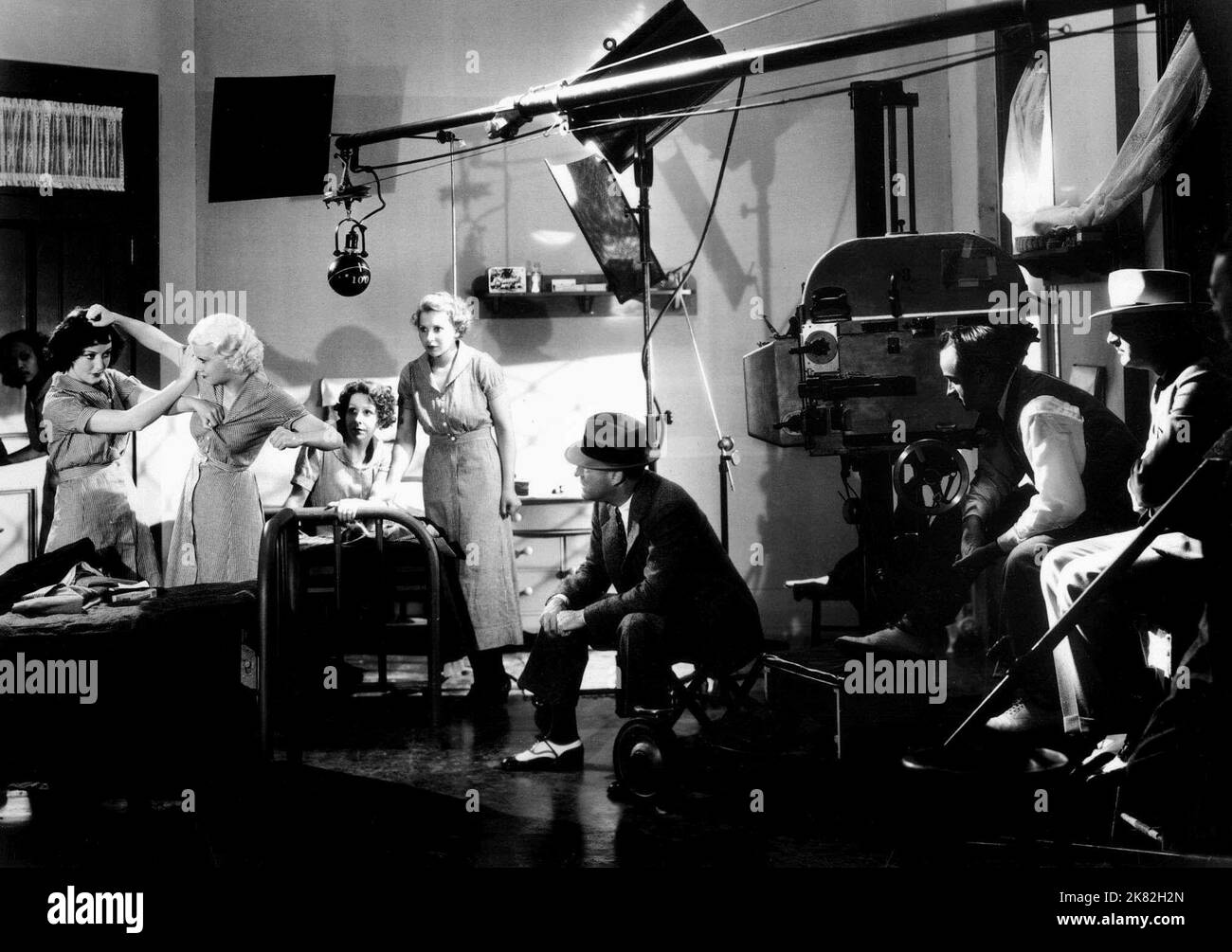 Sam Wood, Dorothy Burgess,Jean Harlow Film Hold Your Man (1938 ...