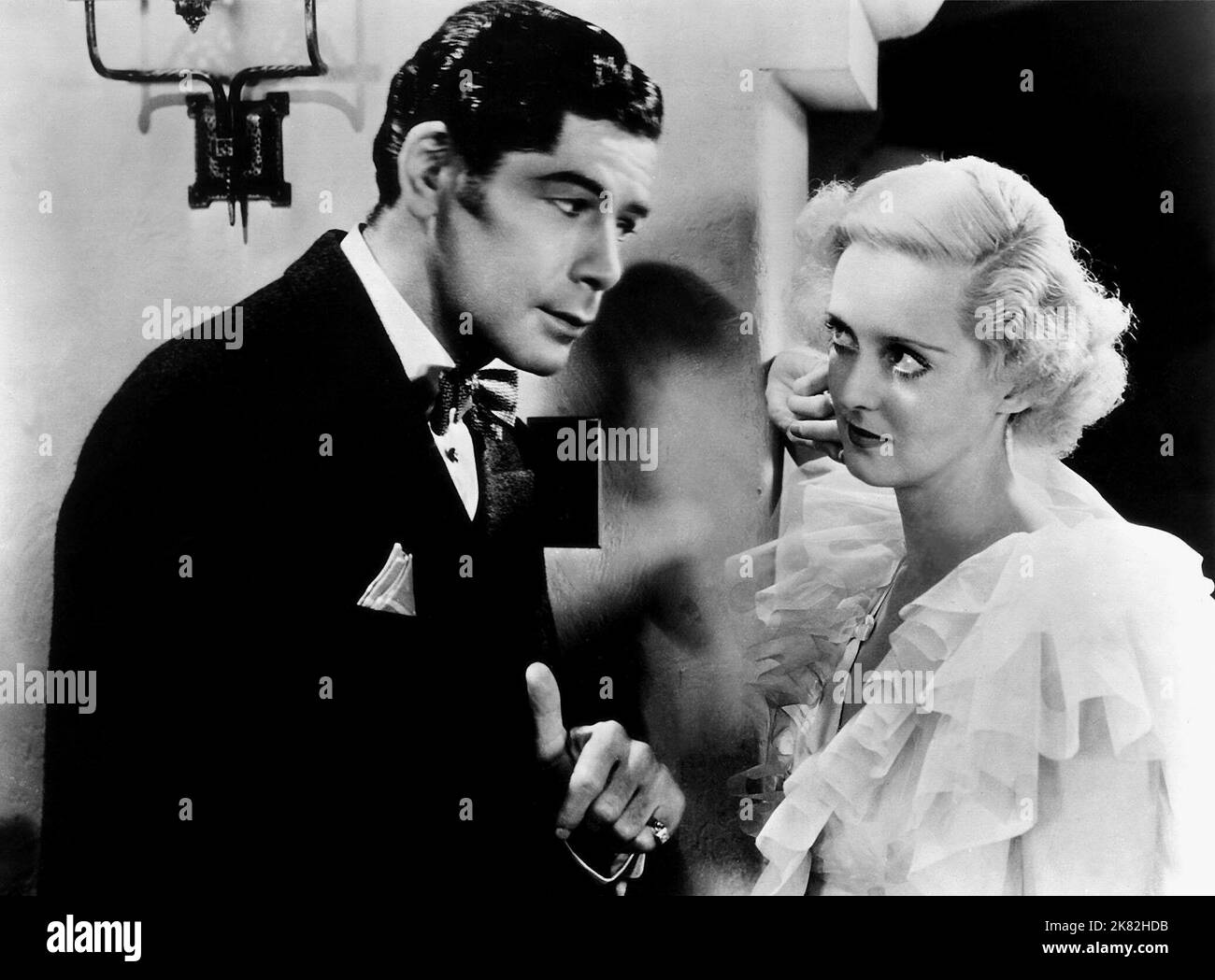 Paul Muni & Bette Davis Film Bordertown (USA 1935) Characters: Johnny ...