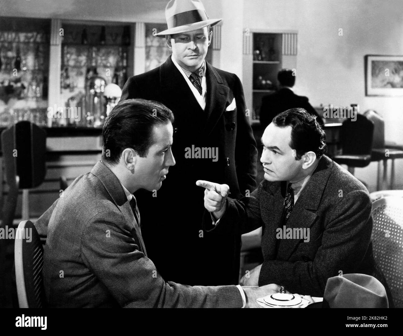 Humphrey Bogart & Edward G. Robinson Film Bullets Or Ballots (1931 ...