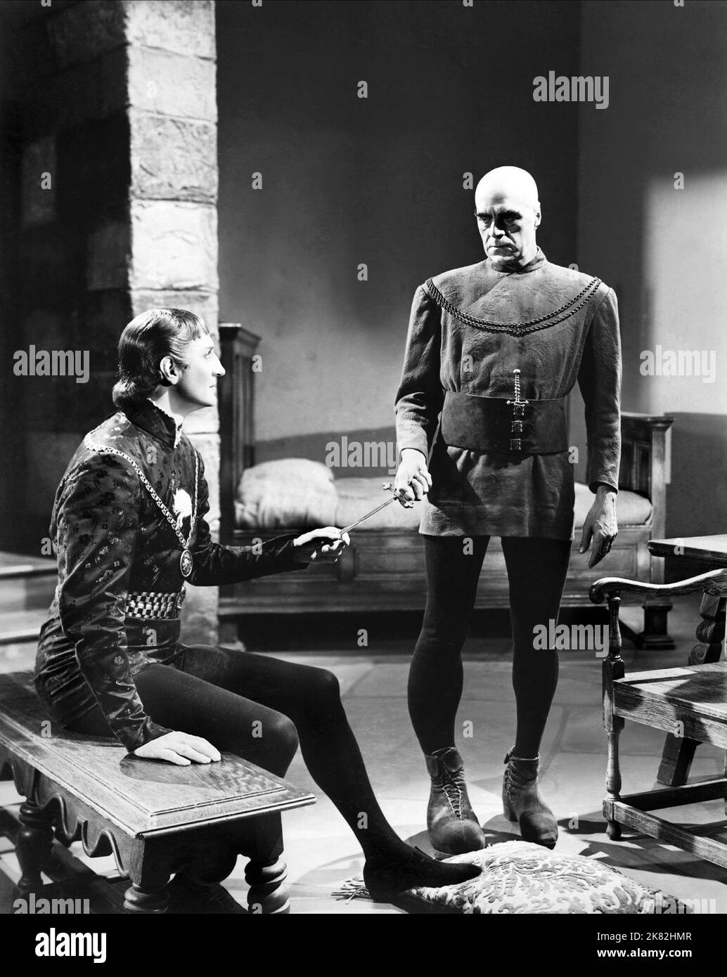 Basil Rathbone & Boris Karloff Film: Tower Of London (USA 1939 ...