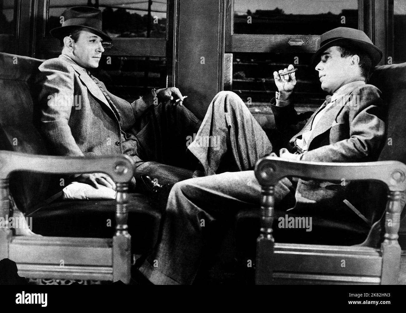 George Raft & Humphrey Bogart Film Invisible Stripes (1937) Characters ...