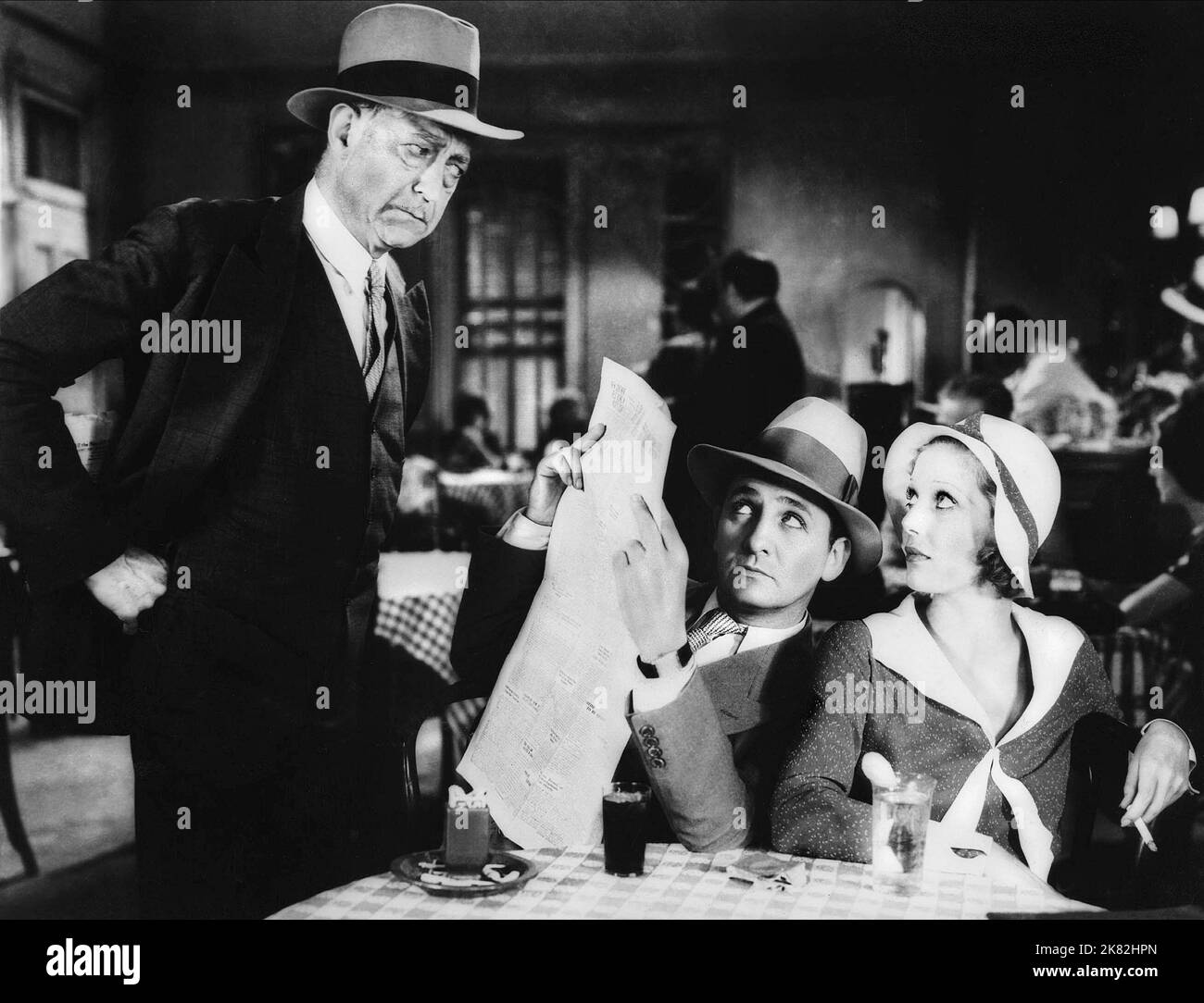 Edmund Breese, Robert Williams & Loretta Young Film: Platinum Blonde ...