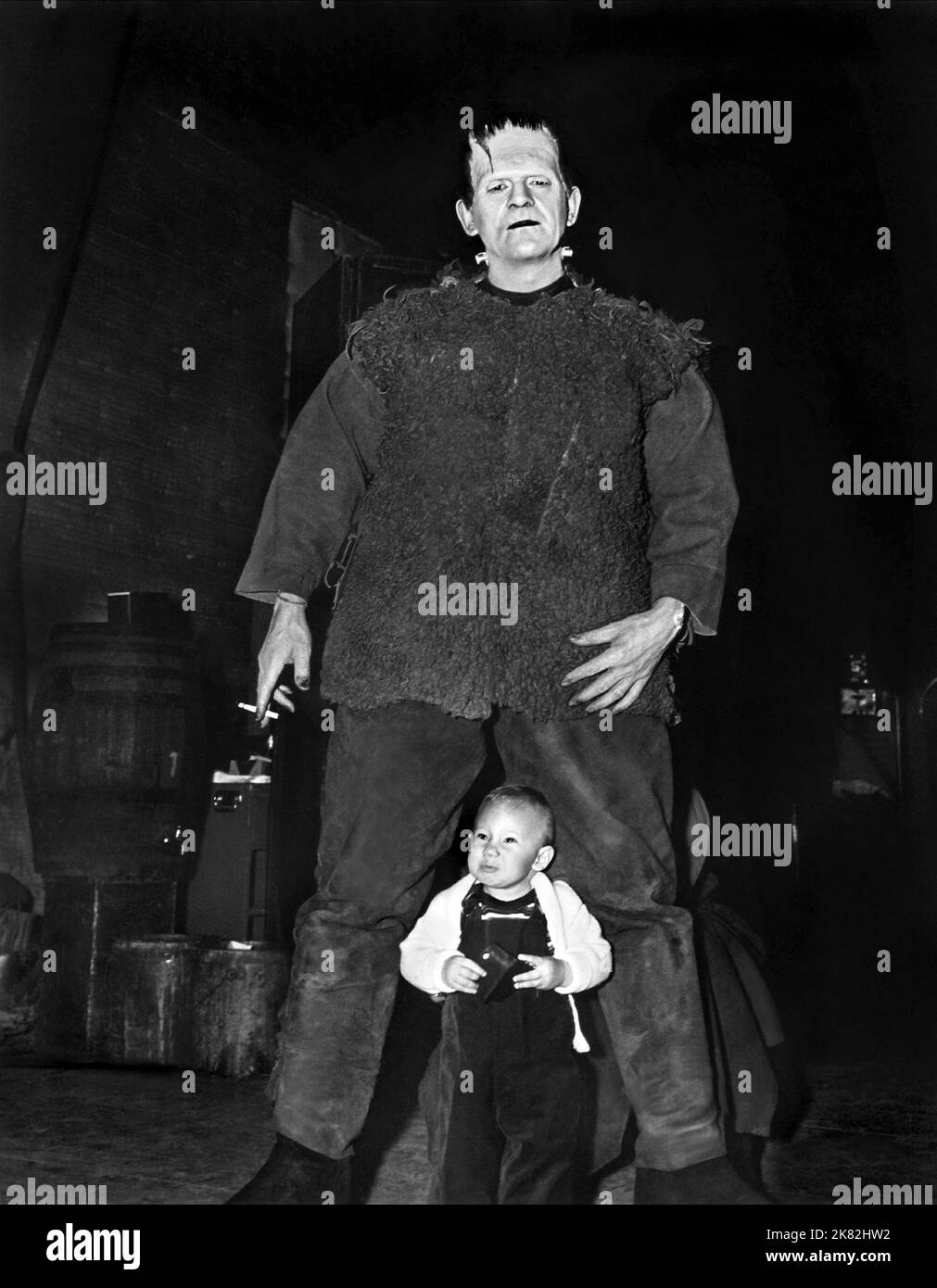 Boris Karloff & Child Film Son Of Frankenstein (1937) Characters: The ...