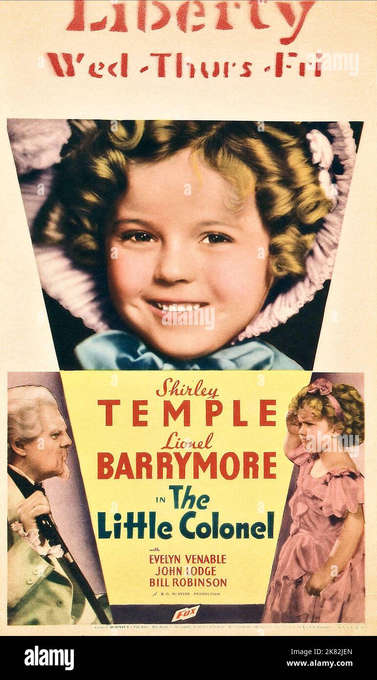 Movie Poster Film The Little Colonel (1934) Director: David Butler 22 ...