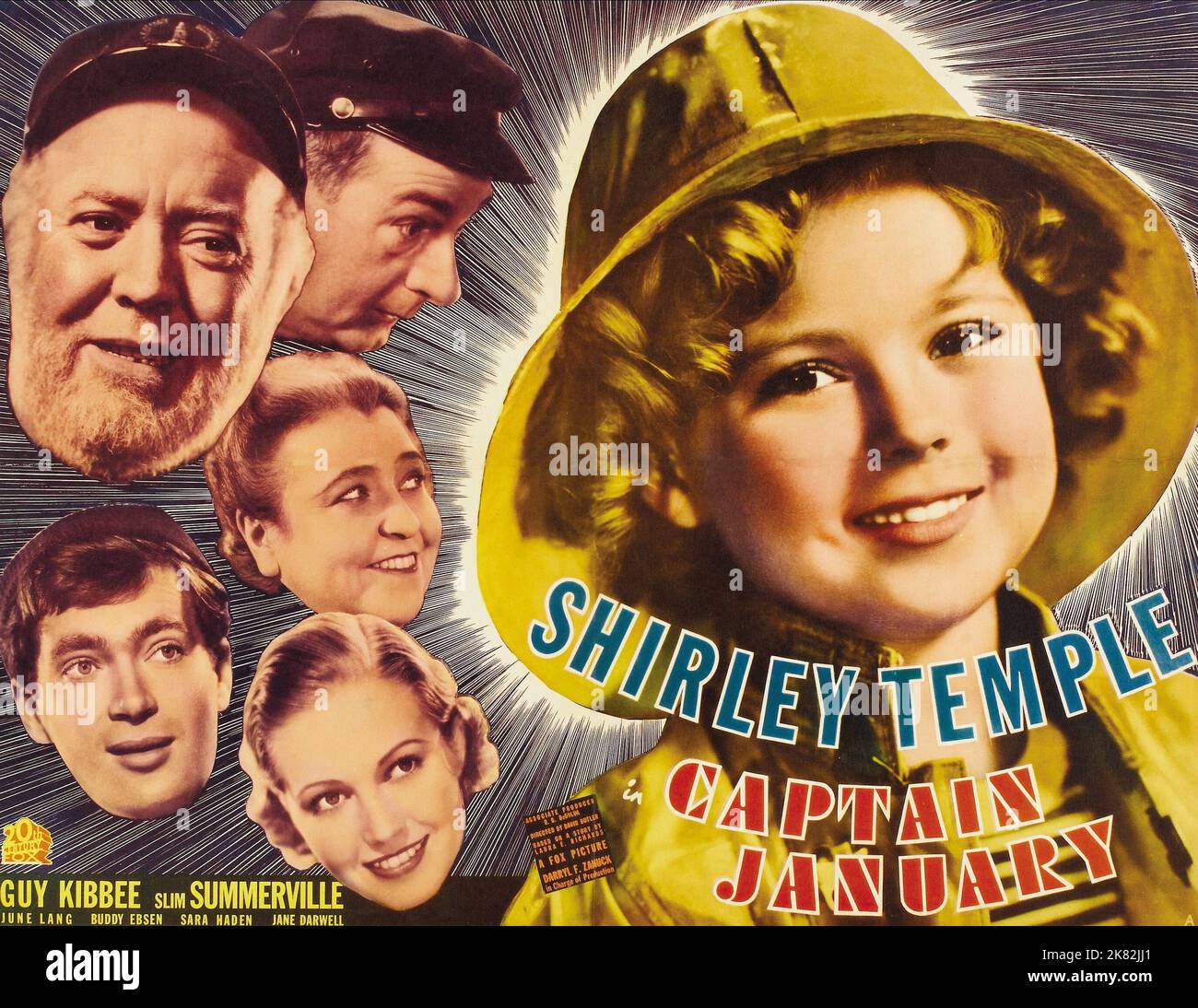Movie Poster Film: Captain January (1936) Director: David Butler 17 ...
