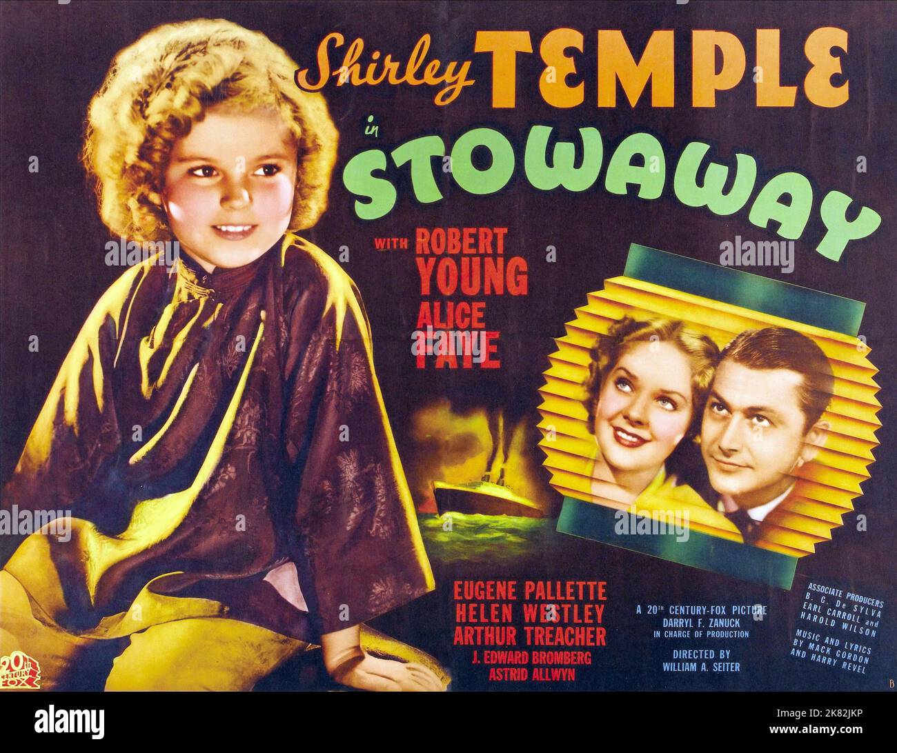 Movie Poster Film: Stowaway (1936) Director: William A. Seiter 18 December 1936 **WARNING** This ...