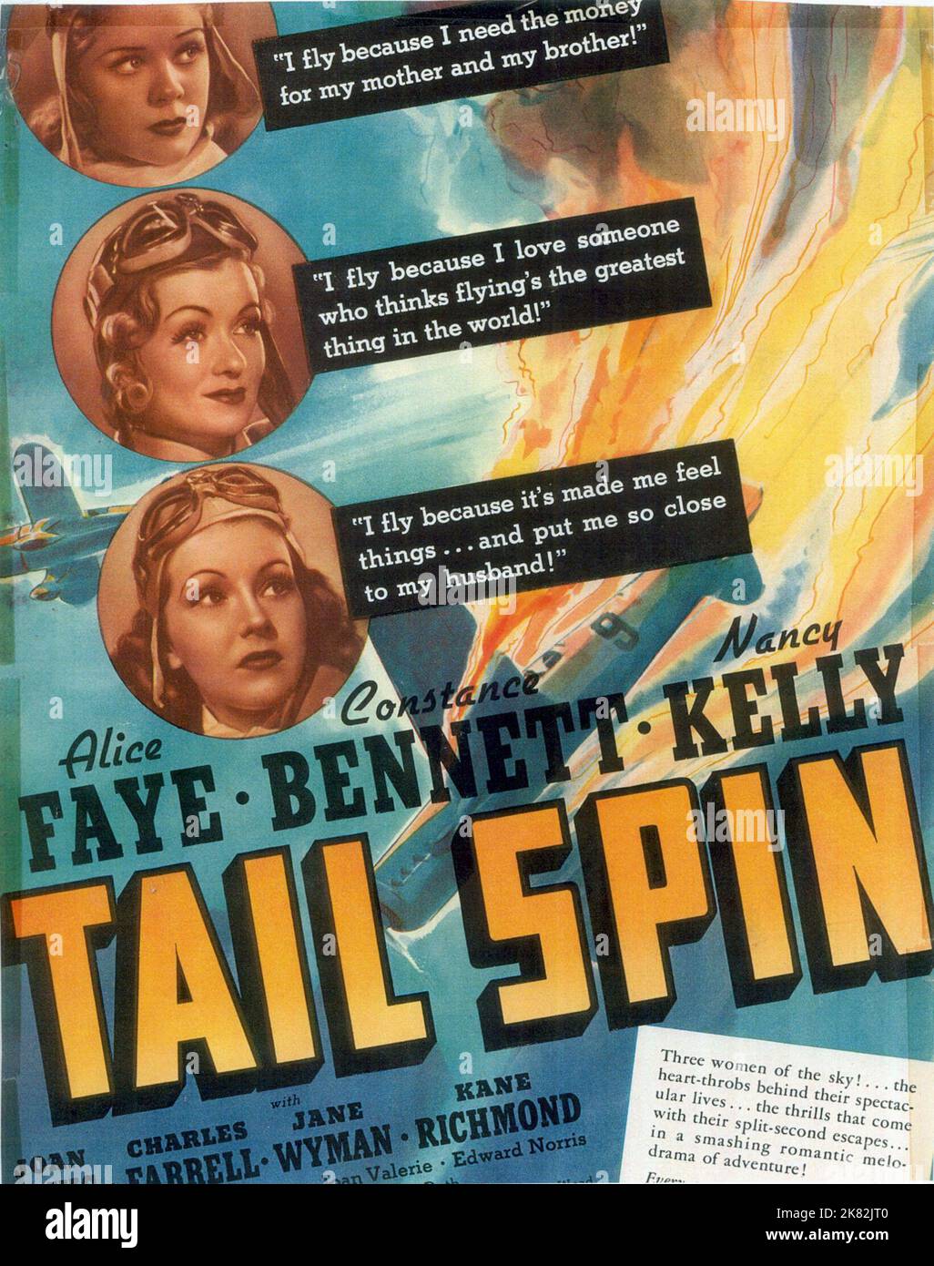 Film Poster Film Tail Spin (1939) 01 May 1939 **WARNING** This ...