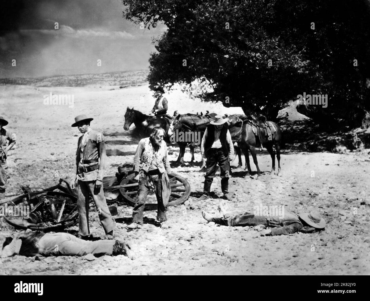 Gary Cooper & Tully Marshall Film Fighting Caravans (1939) Characters ...