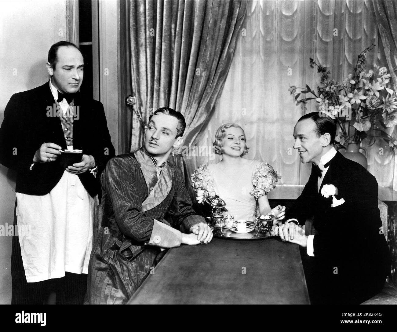 Eric Blore, Edward Everett Horton, Ginger Rogers & Fred Astaire Film ...
