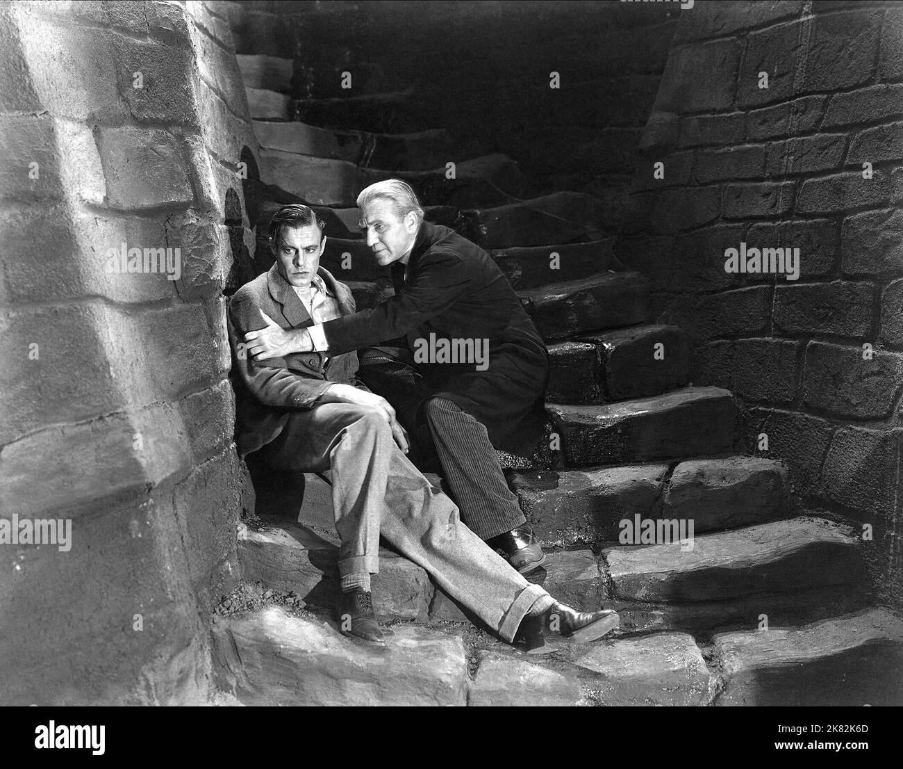 Colin Clive & Edward Van Sloan Film Frankenstein (USA 1931) Characters ...
