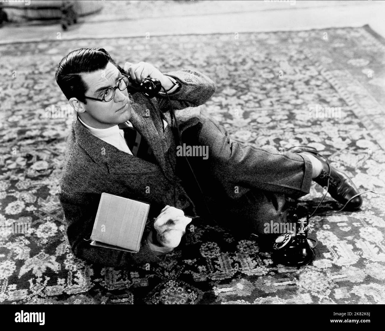 Cary Grant Film Bringing Up Baby (1938) Characters: Dr. David Huxley ...