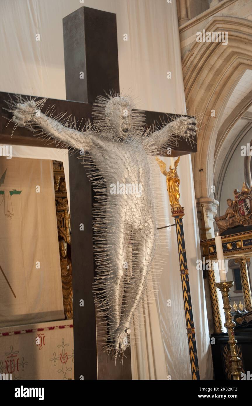 Christ's Agony on the Cross, Southwark Cathedral, Southwark, London, UK ...