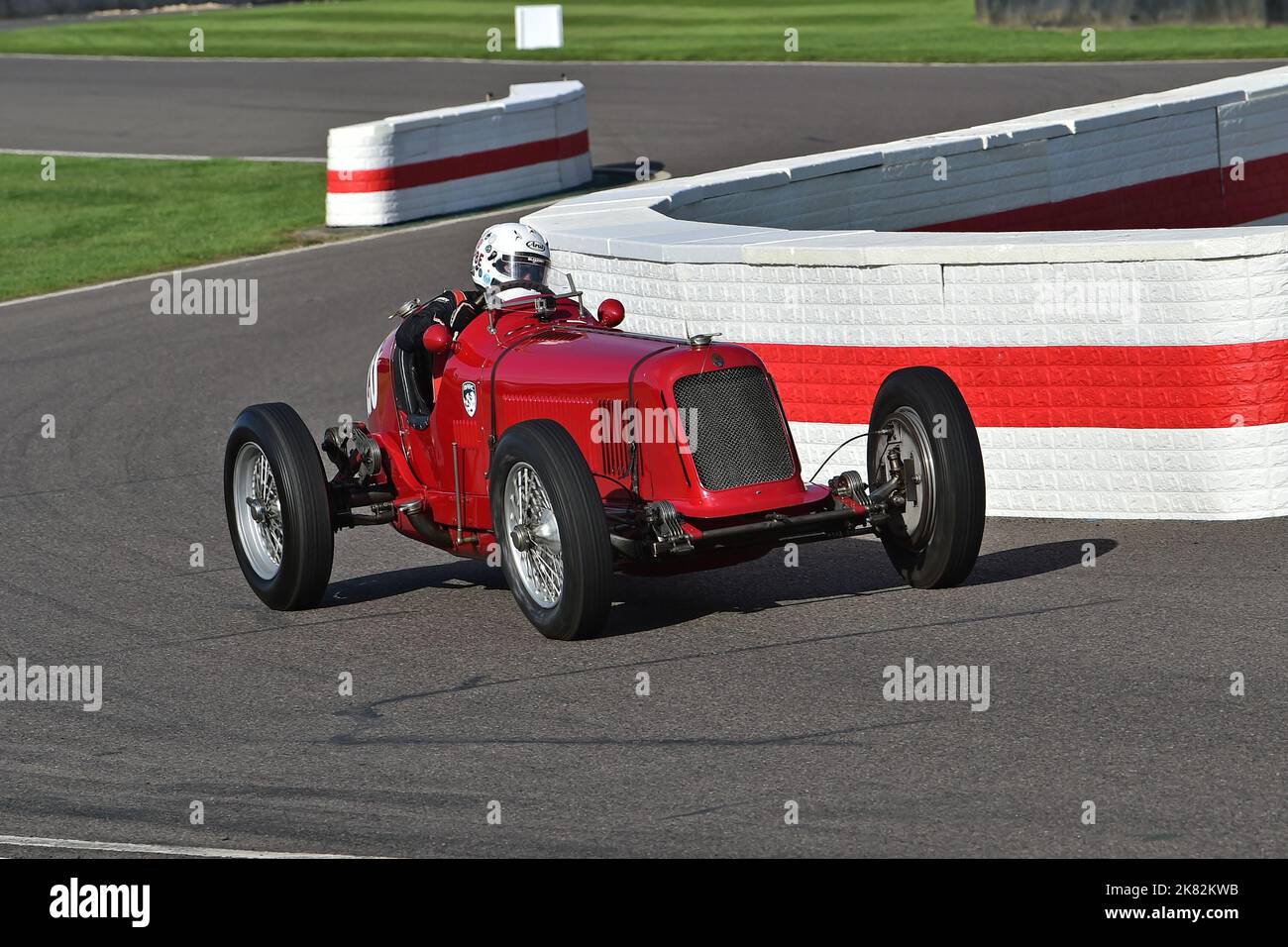 Patrick Blakeney-Edwards, Maserati 8CM, Goodwood Trophy, a twenty ...