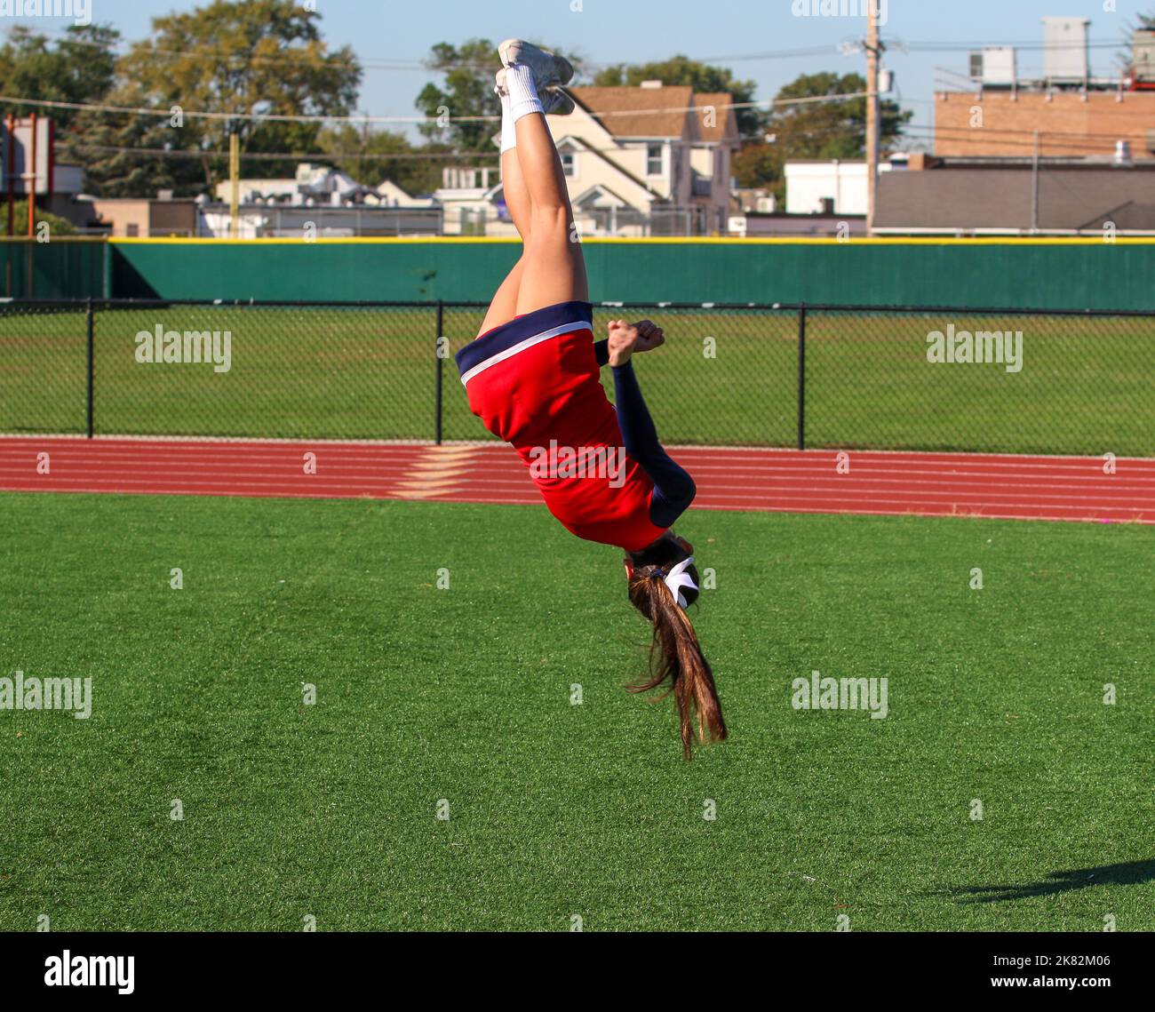 Attractive teen girl legs hi-res stock photography and images - Alamy