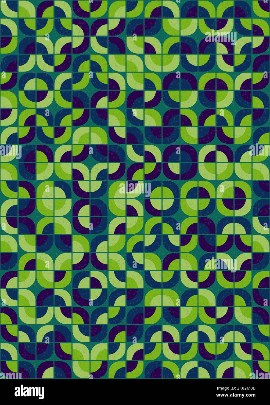 Abstract Geometrical generative computational art illustration Stock ...