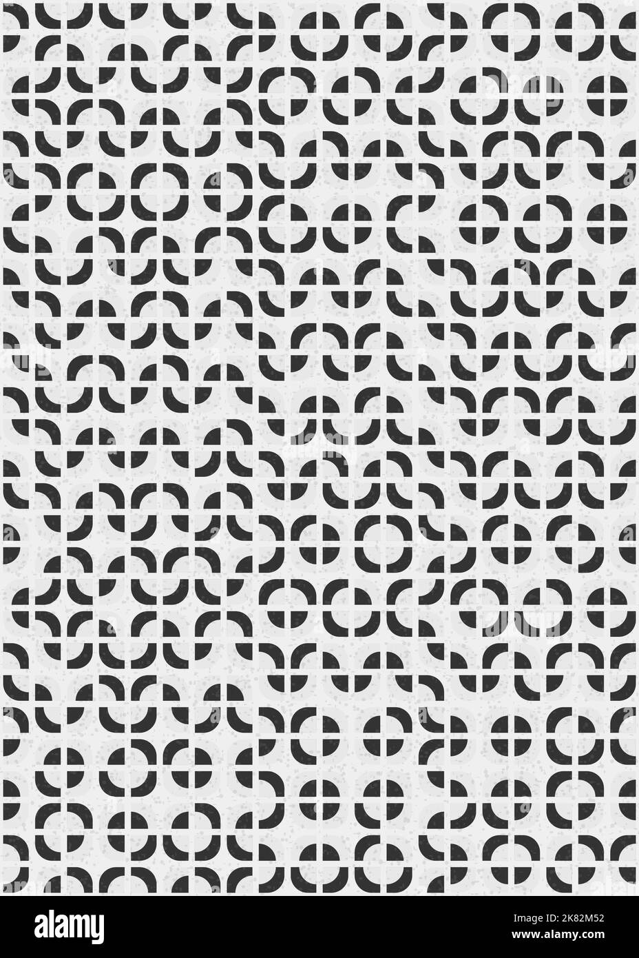 Abstract Geometrical generative computational art illustration Stock ...