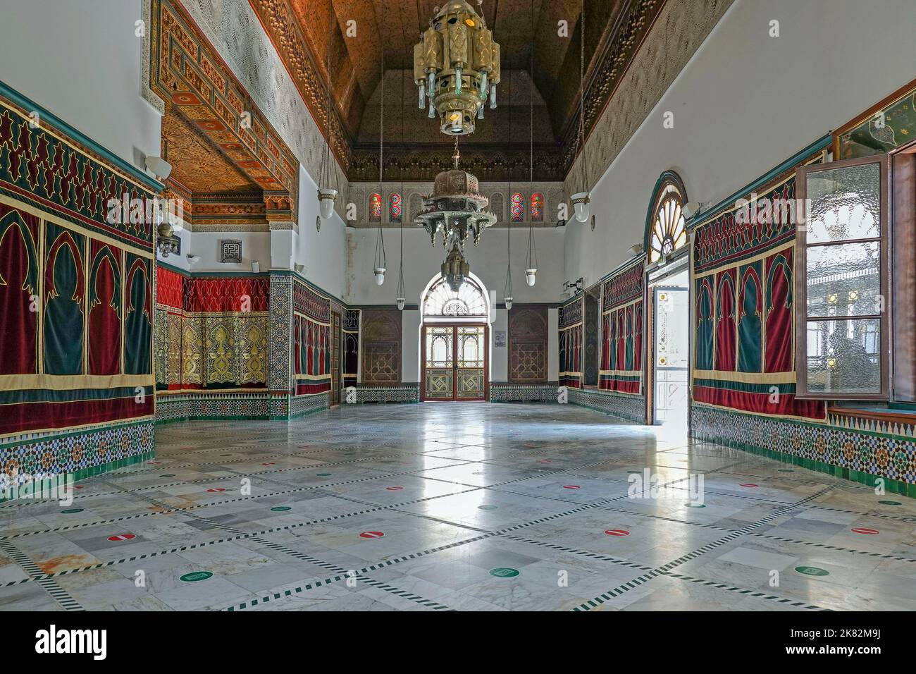 France, Paris, The Grand Mosque of Paris , Grande Mosquee de Paris ...