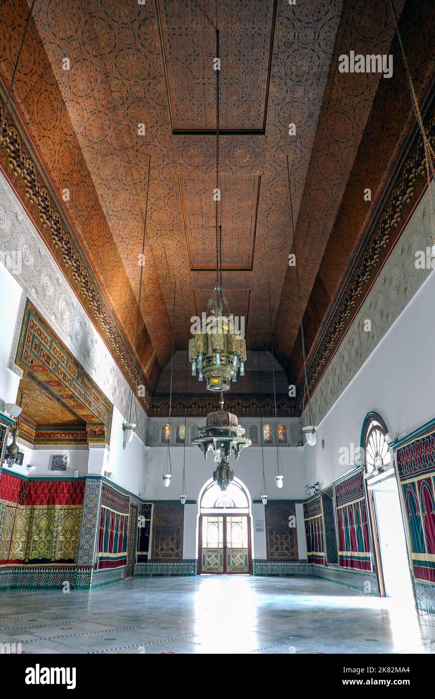 France, Paris, The Grand Mosque of Paris , Grande Mosquee de Paris ...