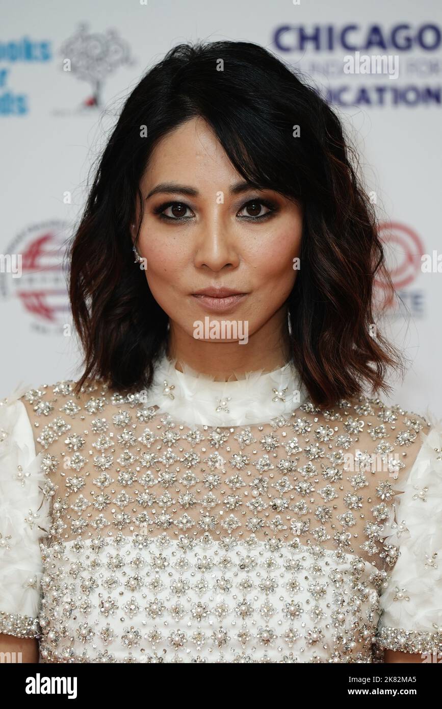 Jing Lusi attending the UK premiere of Confetti at BAFTA in London ...