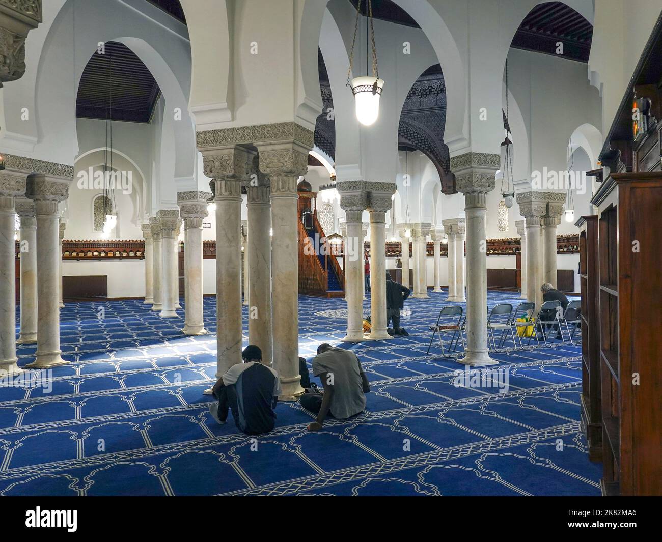 France, Paris, The Grand Mosque of Paris , Grande Mosquee de Paris ...