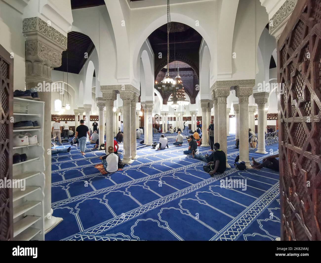 France, Paris, The Grand Mosque of Paris , Grande Mosquee de Paris ...